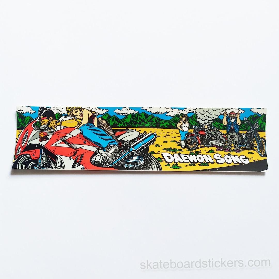Almost Daewon Song - "rice Burner" Skateboard Sticker - OFFICIAL Almost ...