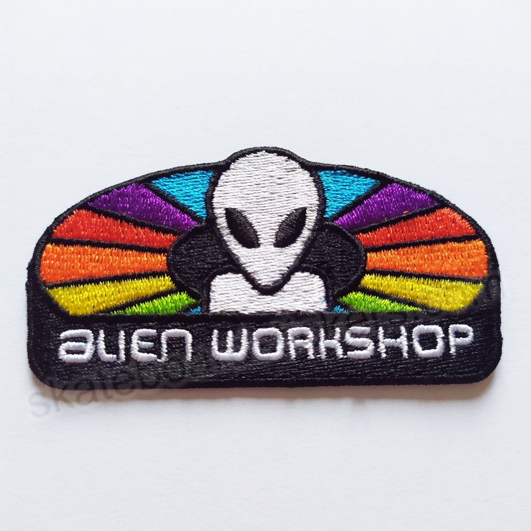 Alien Workshop Spectrum Skate Patch Iron On/embroidered - Etsy