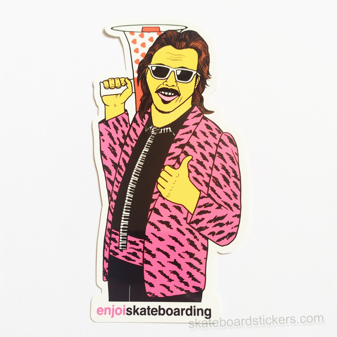 Enjoi X WWE 'body Slam' Series Skateboard Sticker OFFICIAL - Etsy