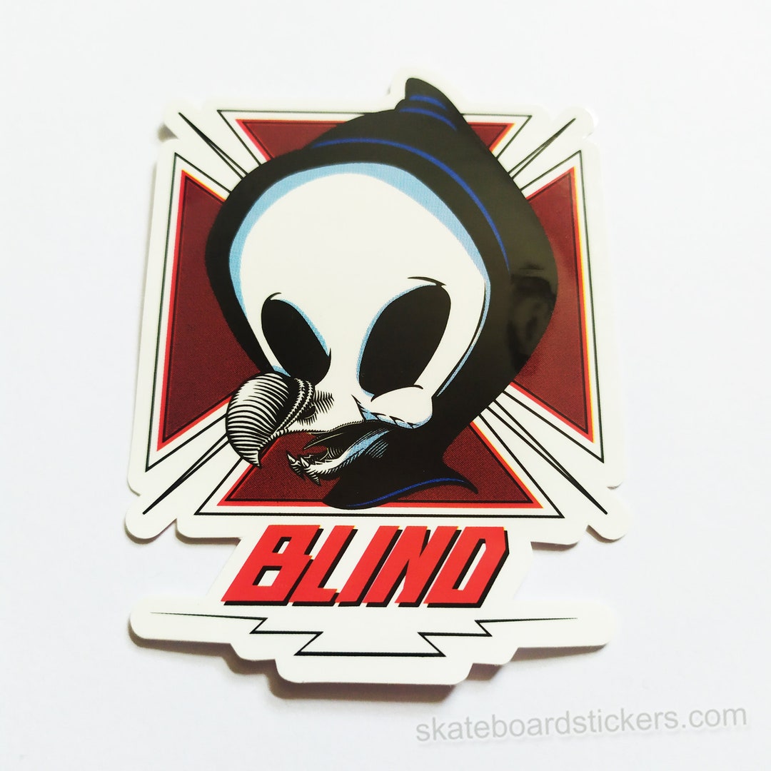 Blind Skateboards 'birdman' Skateboard Sticker - OFFICIAL BLIND STICKER ...