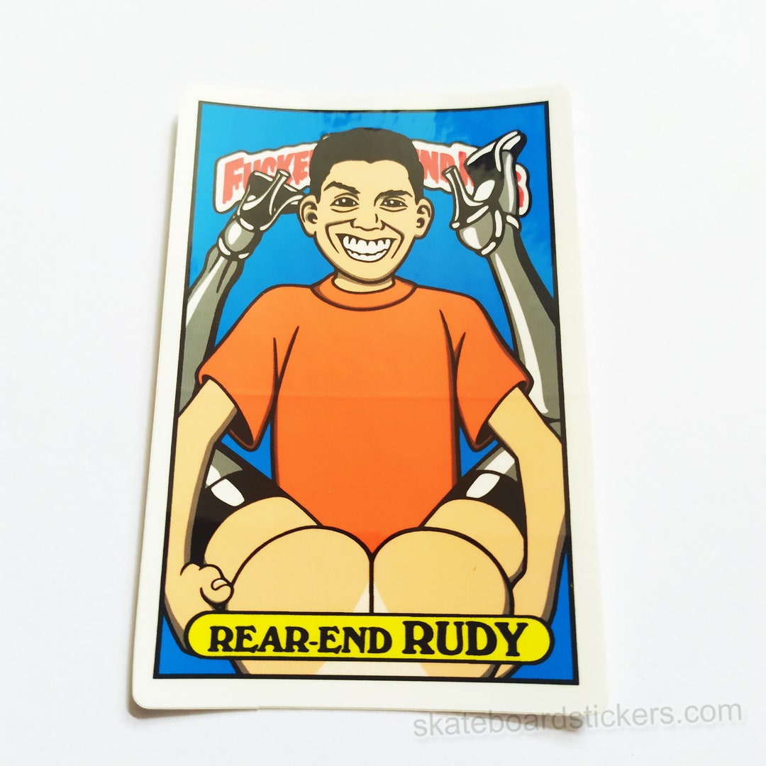 Blind - F@cked up Blind Kids Skateboard Sticker - Rear-end Rudy ...