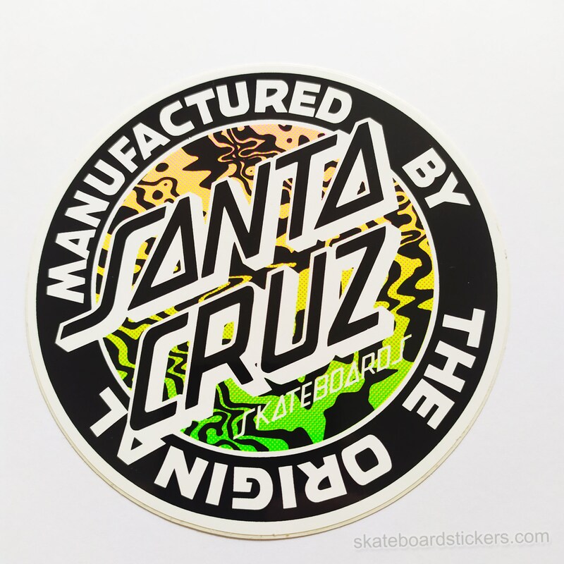 Santa Cruz Stickers - Etsy