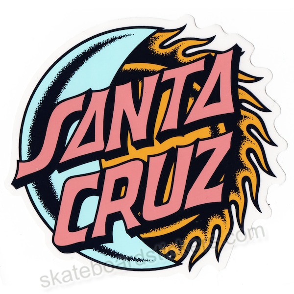 Santa Cruz Stickers - Etsy