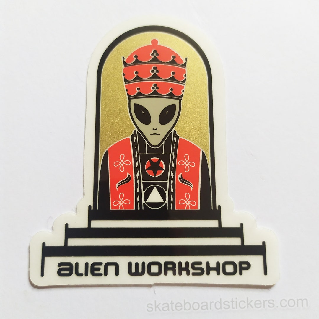Alien Workshop Skateboard Sticker: "priest" Design - Etsy
