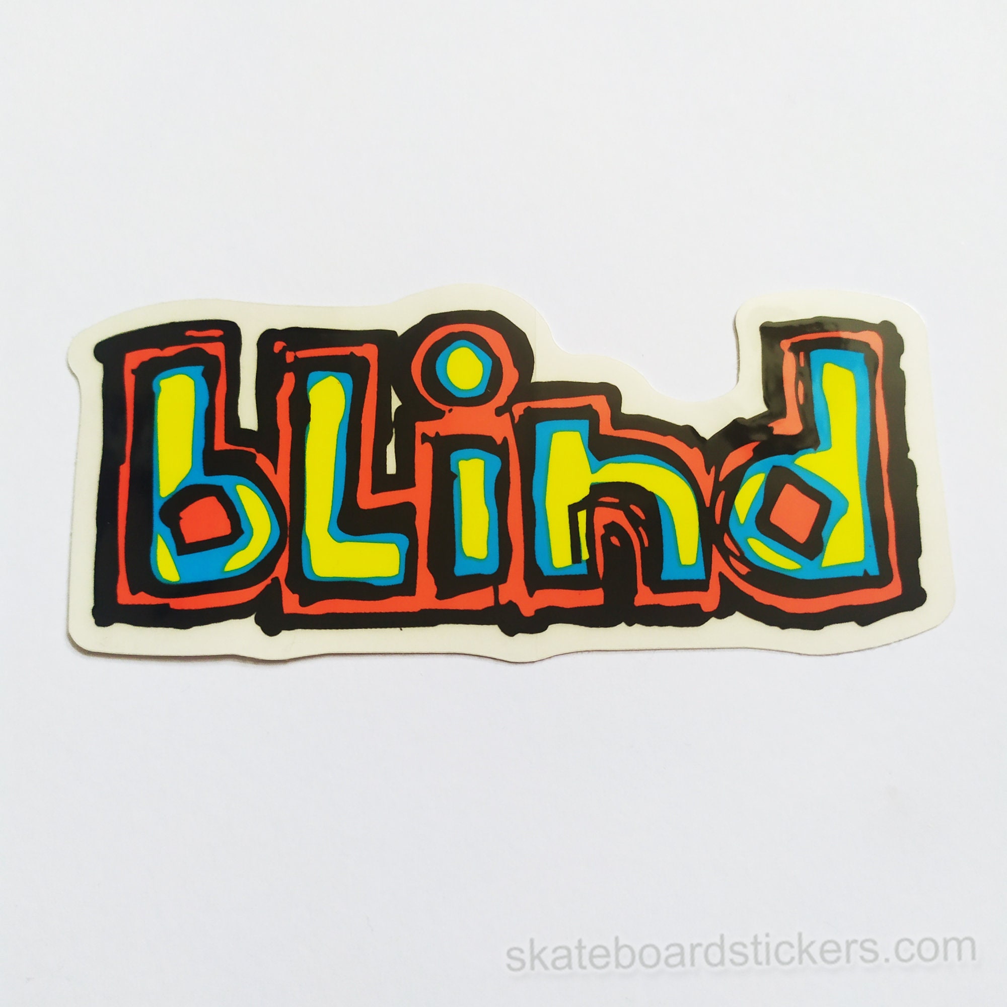 Blind Skateboards 'classic Logo' Skateboard Sticker OFFICIAL BLIND ...