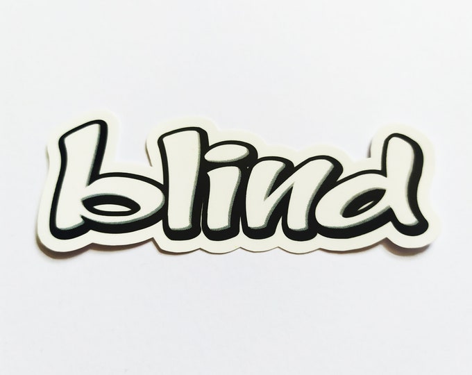 Blind Skateboards Logo Sticker - Official Skateboard Decal - Etsy