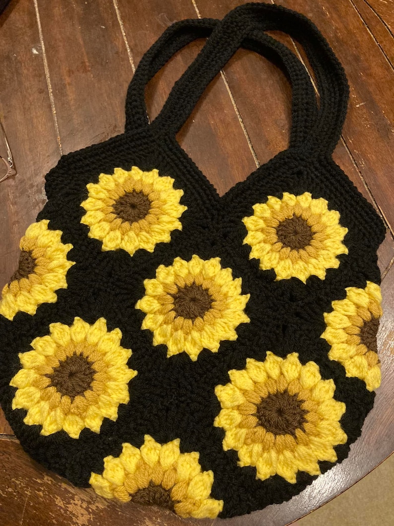 Sunflower Bag - Etsy
