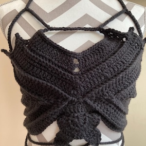 Crochet Bat Bralette (made to Order) - Etsy
