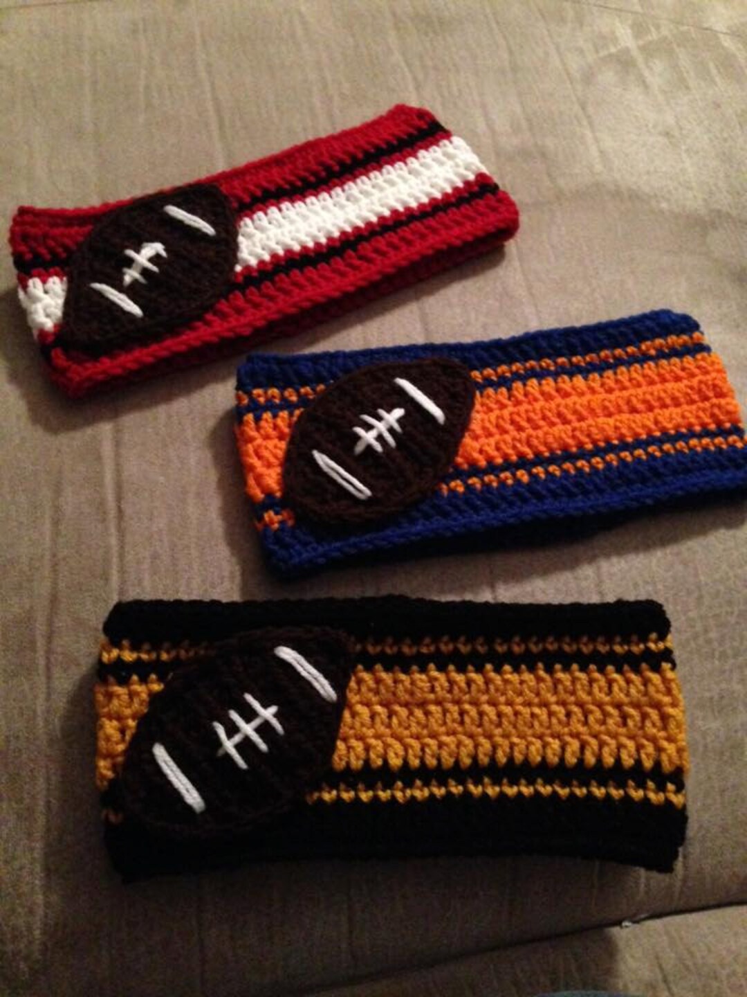 Football Headbands - Etsy
