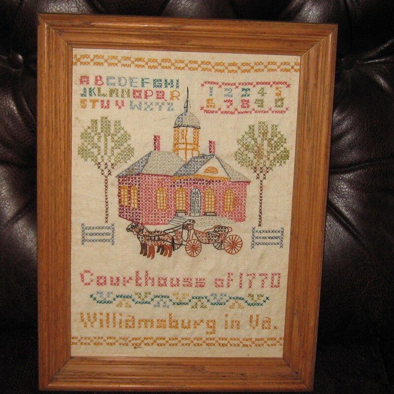 Williamsburg Sampler - Etsy