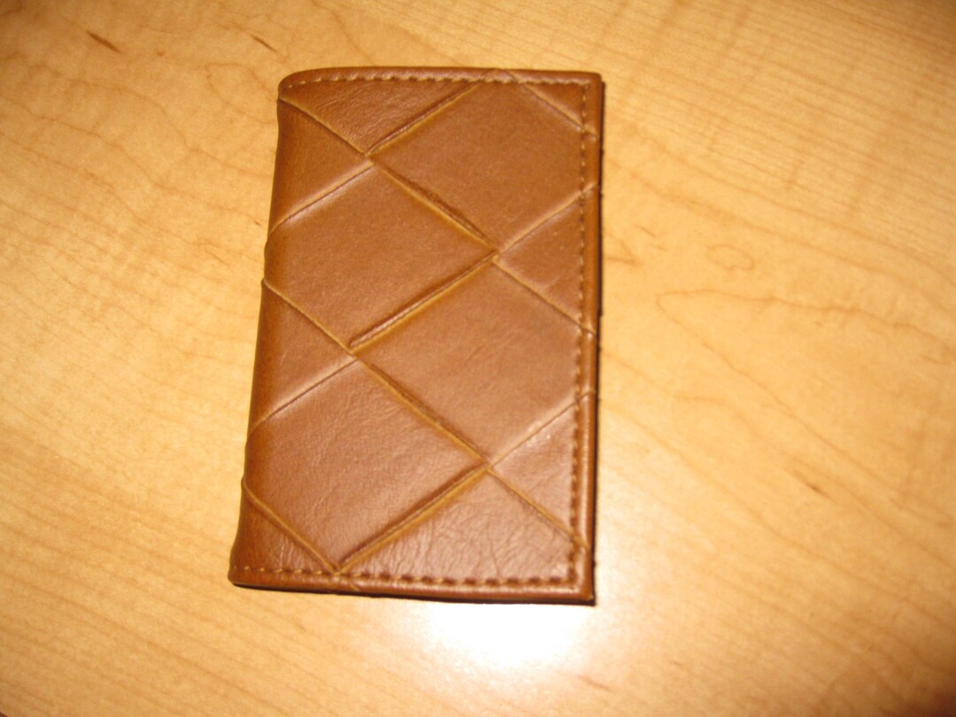 BI-FOLD Case/wallet/holder Note Pad & Telephone Address Booklet With ...