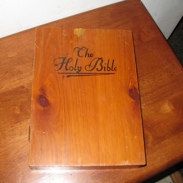Bible Storage Box - Etsy