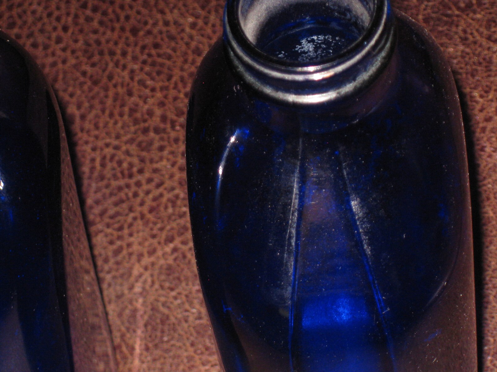 COBALT BLUE MILK of Magnesia Bottles 2 Vintage 9 Bottles - Etsy