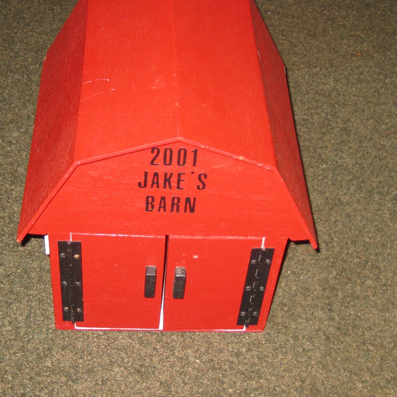 Red Barn Door - Etsy