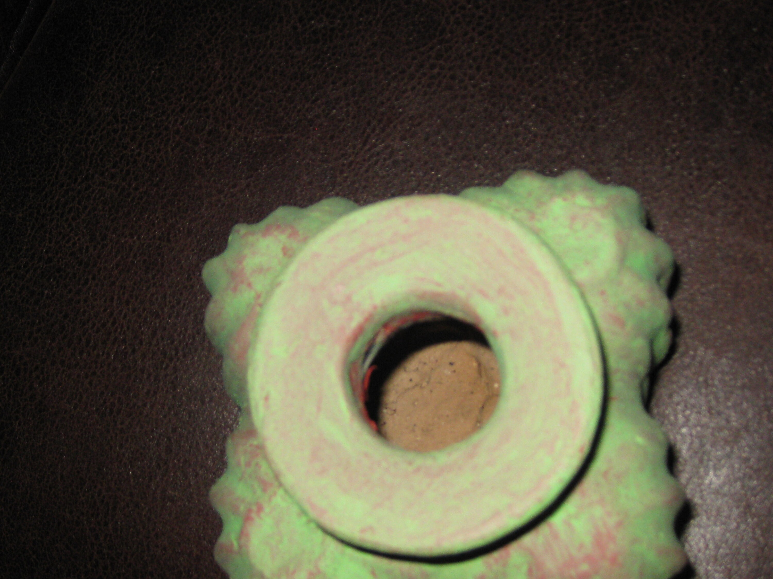 POTTERY VASE JAR Four Corn Shaped Corners 7 1/4 High 5 | Etsy