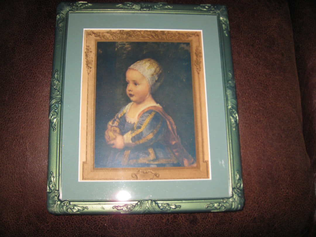 BABY STUART SON of Charles I of England Print on Heavy Cardboard From ...