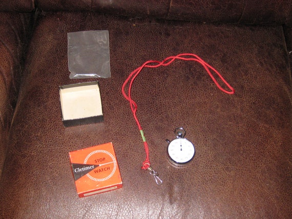 CLETIMER STOP WATCH Made In Switzerland Vintage Clebar Watch | Etsy