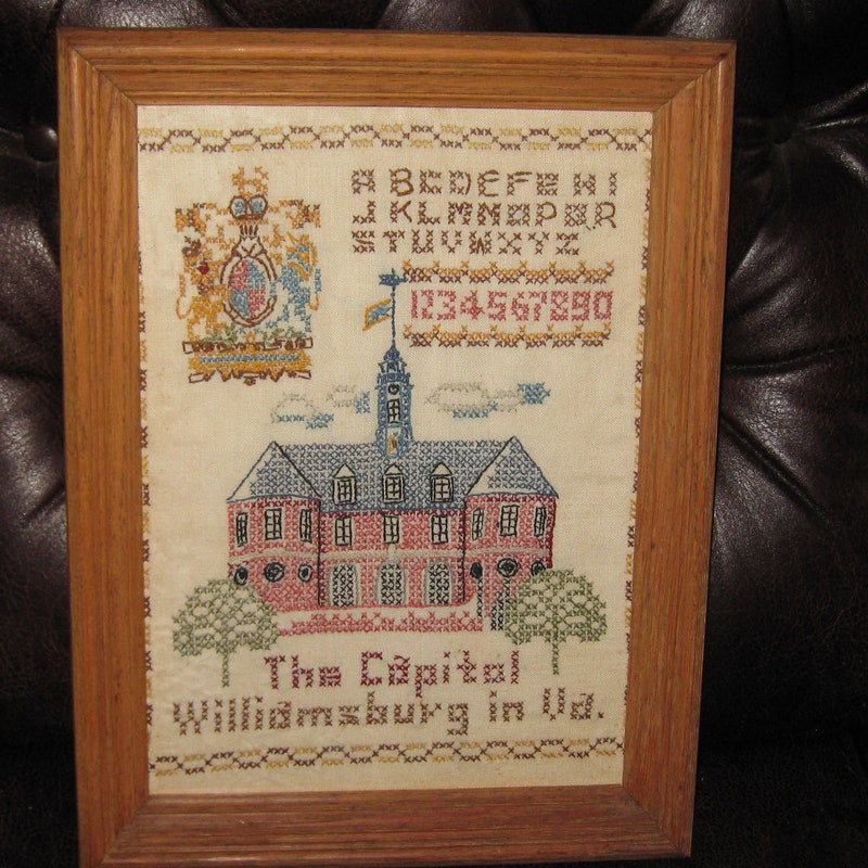Williamsburg Sampler - Etsy