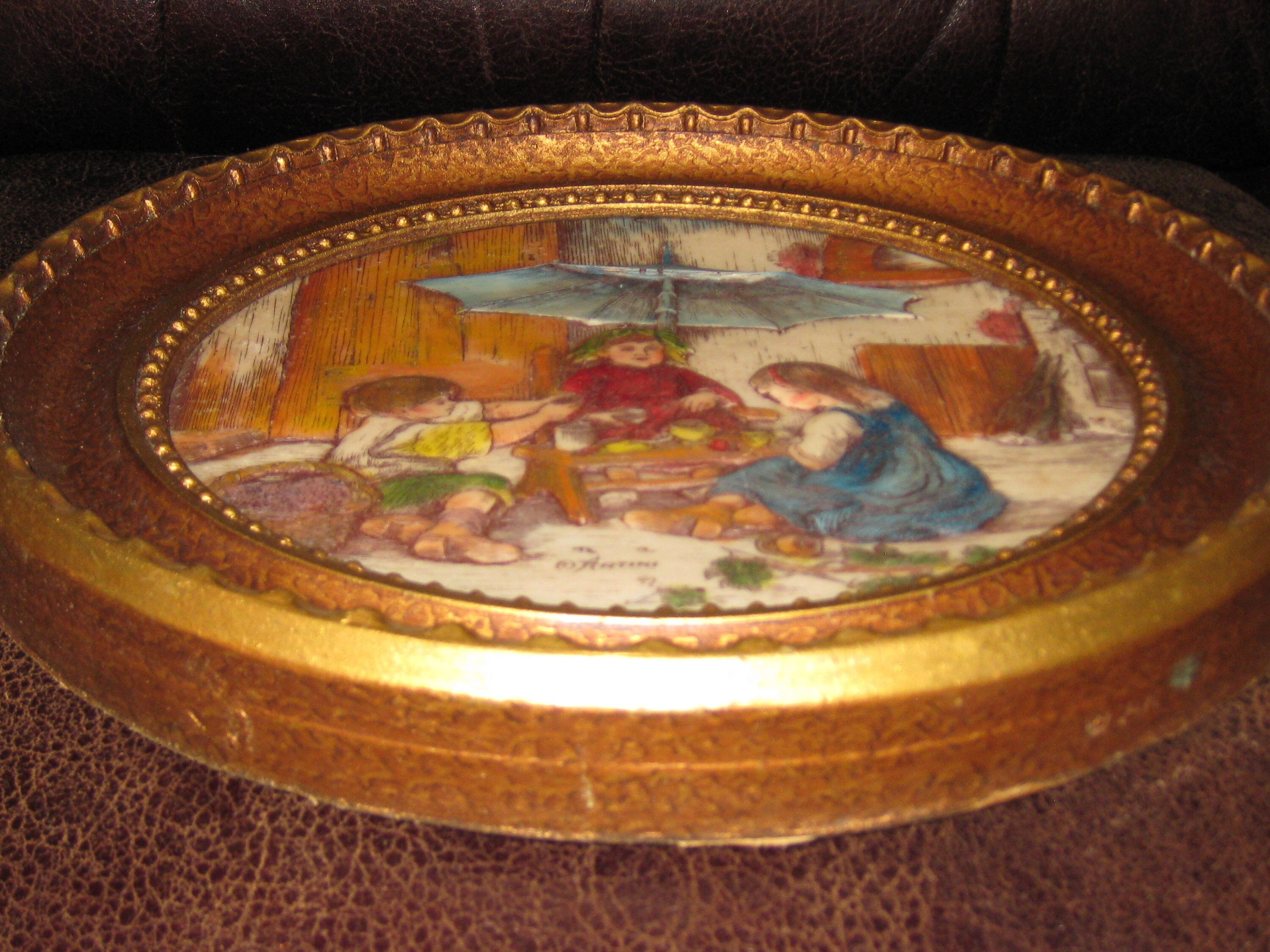 ARTINI SCULPTURED ENGRAVING Hand Painted Twin Etched Four | Etsy