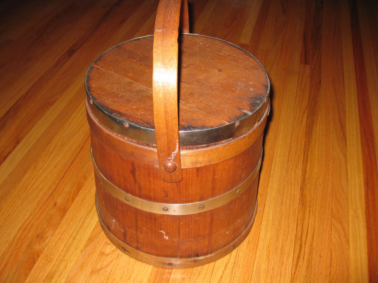 VINTAGE SUGAR BUCKET 11 1/4 Across Top and 12 High - Etsy