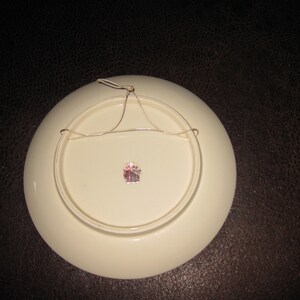 HASHIMURA WALNUT PLATE 6 1/4" Ceramic Wall Plate Handpainted by ...