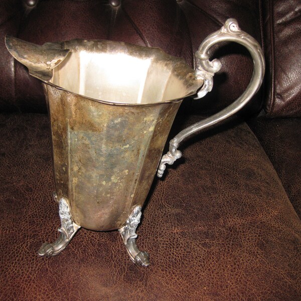 Silverplate Pitcher - Etsy