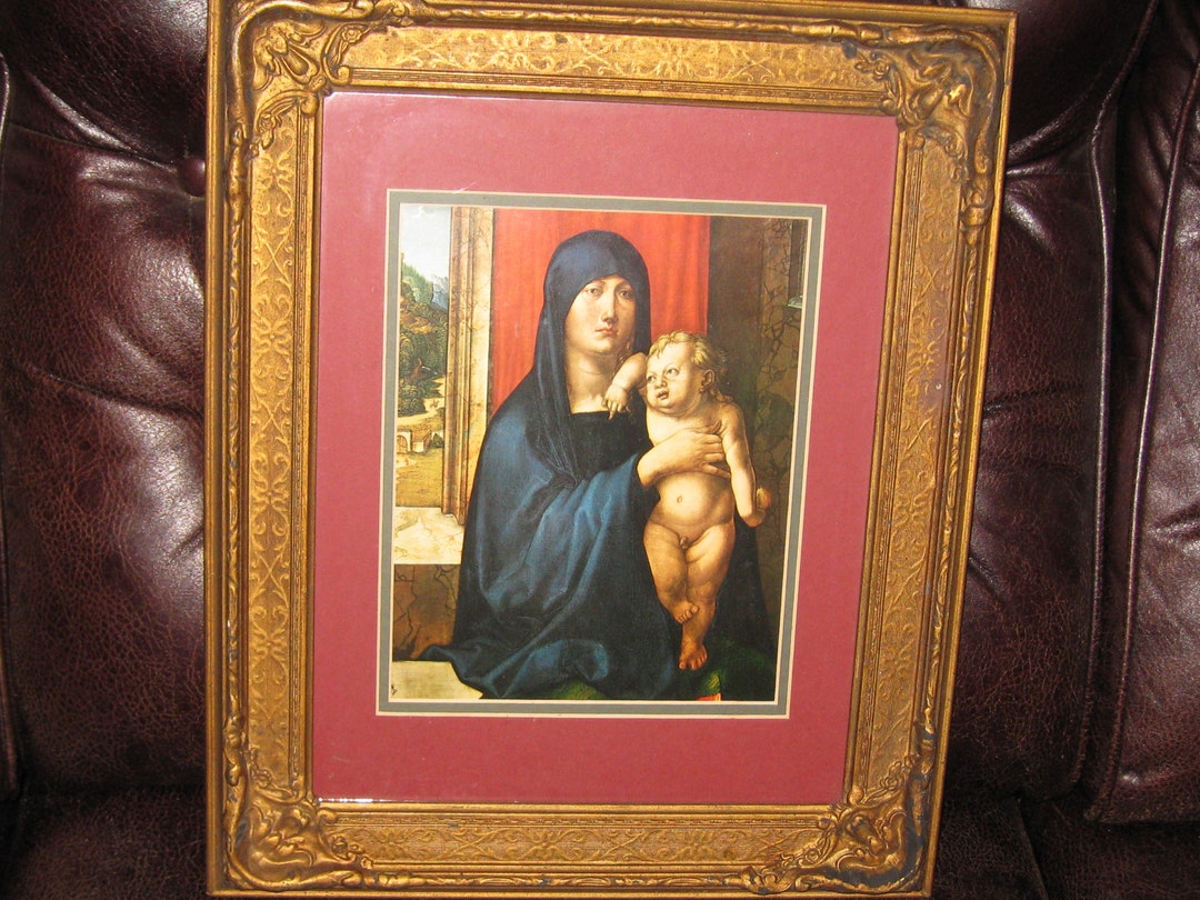 HALLER MADONNA AND Child Framed Print (original Painting Was by ...
