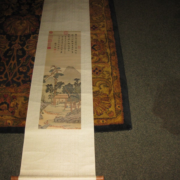 Japanese Scroll Art - Etsy