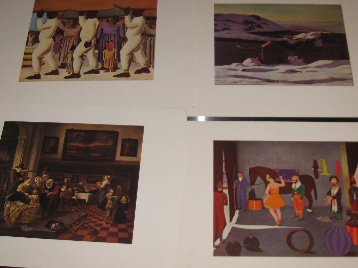 EDWIN SEAVER PRINTS 47 Self Border Art Folio From Famous - Etsy