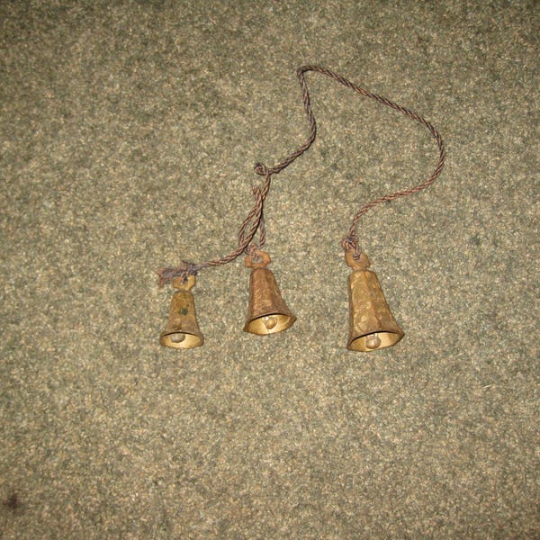 Small Bells on a Rope - Etsy