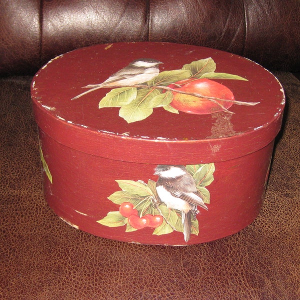 Victorian Hat Box - Etsy