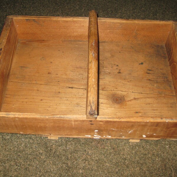 Wooden Carry Box - Etsy