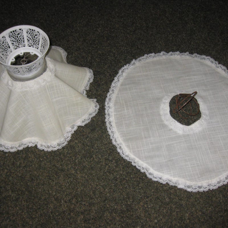 Ruffled Lamp Shade - Etsy