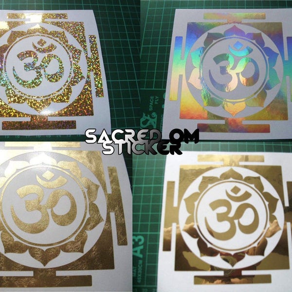 Om Decal - Etsy
