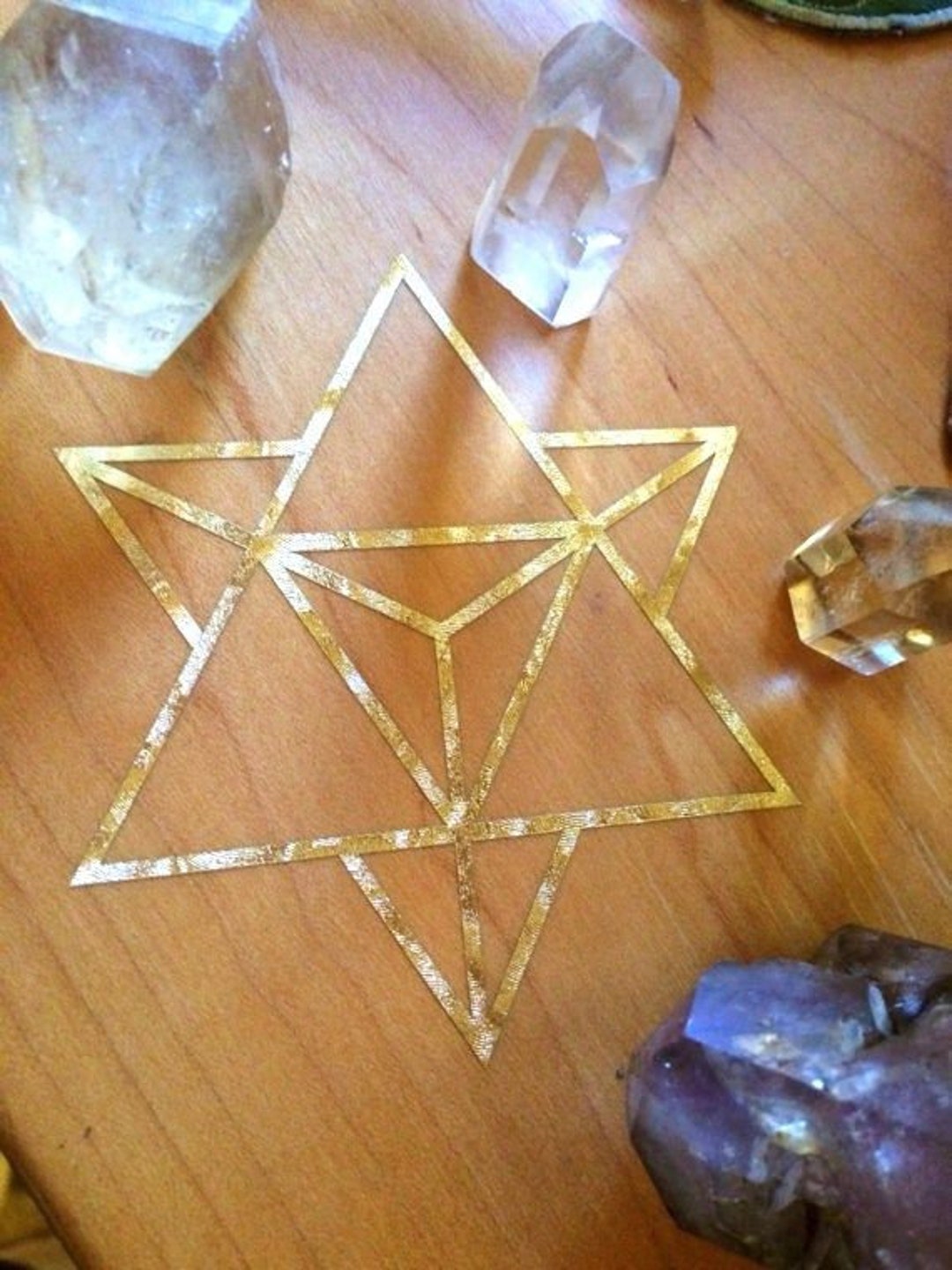 MERKABA Tetrahedron Sacred Geometry Decal - Etsy