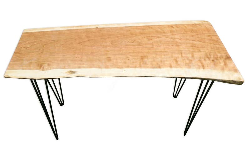 Your Custom Desk Live Edge Desk Industrial Desk Rustic | Etsy Canada