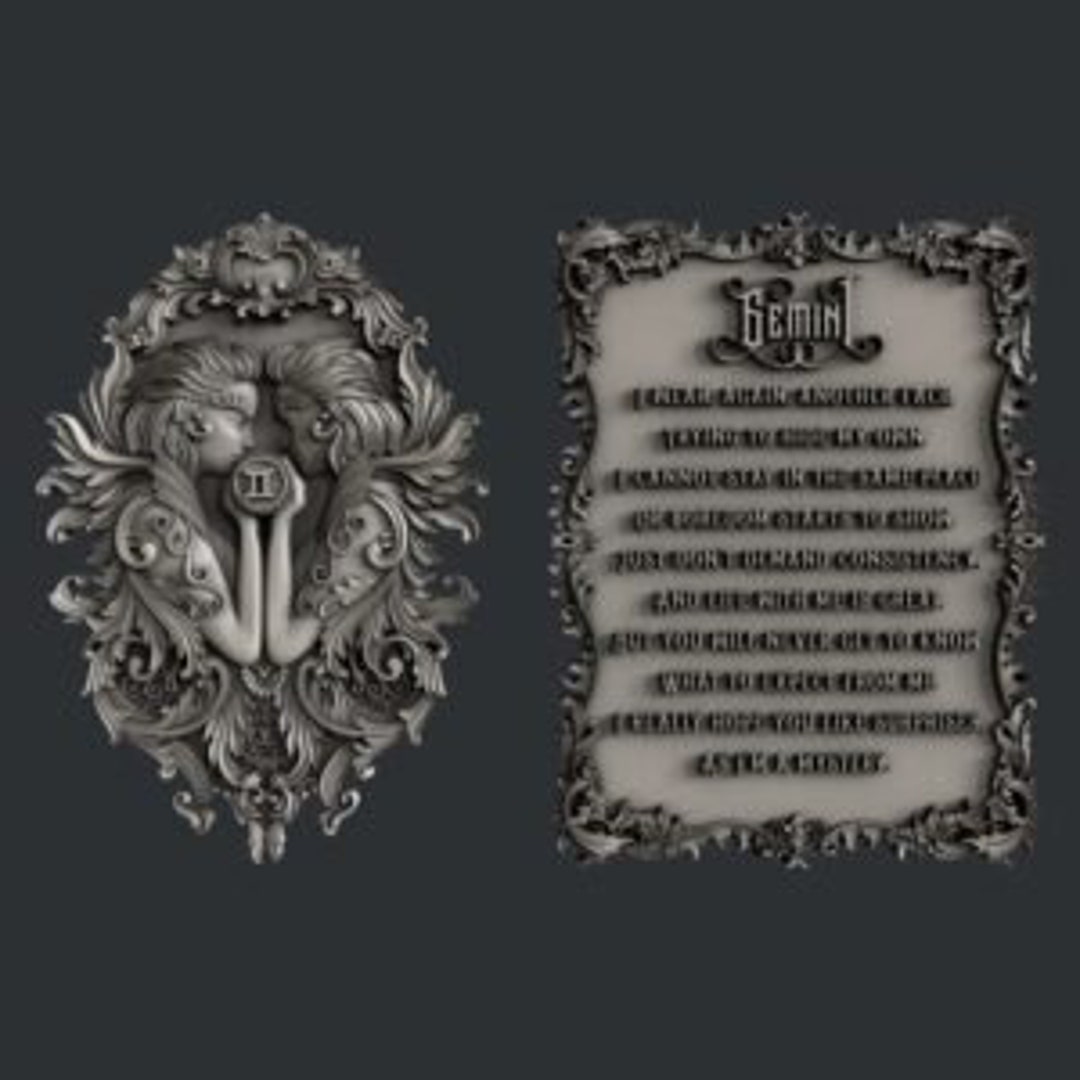 Zuri Designs the Gemini Highly Detailed Silicone Mould for Furniture ...