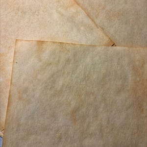 Paper Hand Dyed Onion Skin Paper Faux Parchment Paper - Boiled Book ...