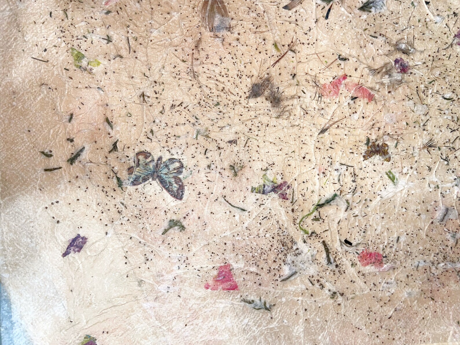 Faux Rice Paper Handmade Rice Faux Paper Junk Journal - Etsy