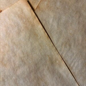 Paper Hand Dyed Onion Skin Paper Faux Parchment Paper - Boiled Book ...