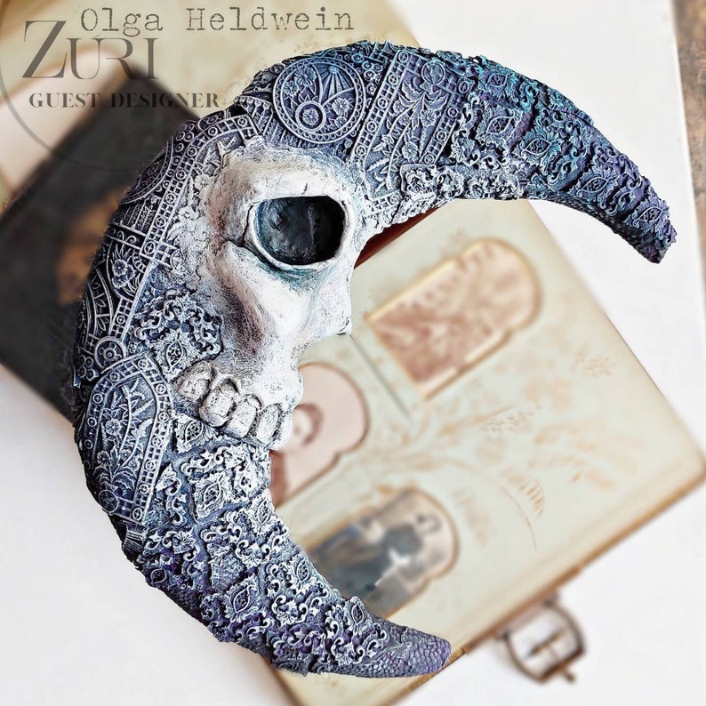 Zuri Designs Damask Highly Detailed Silicone TEXTURED STAMP | Etsy