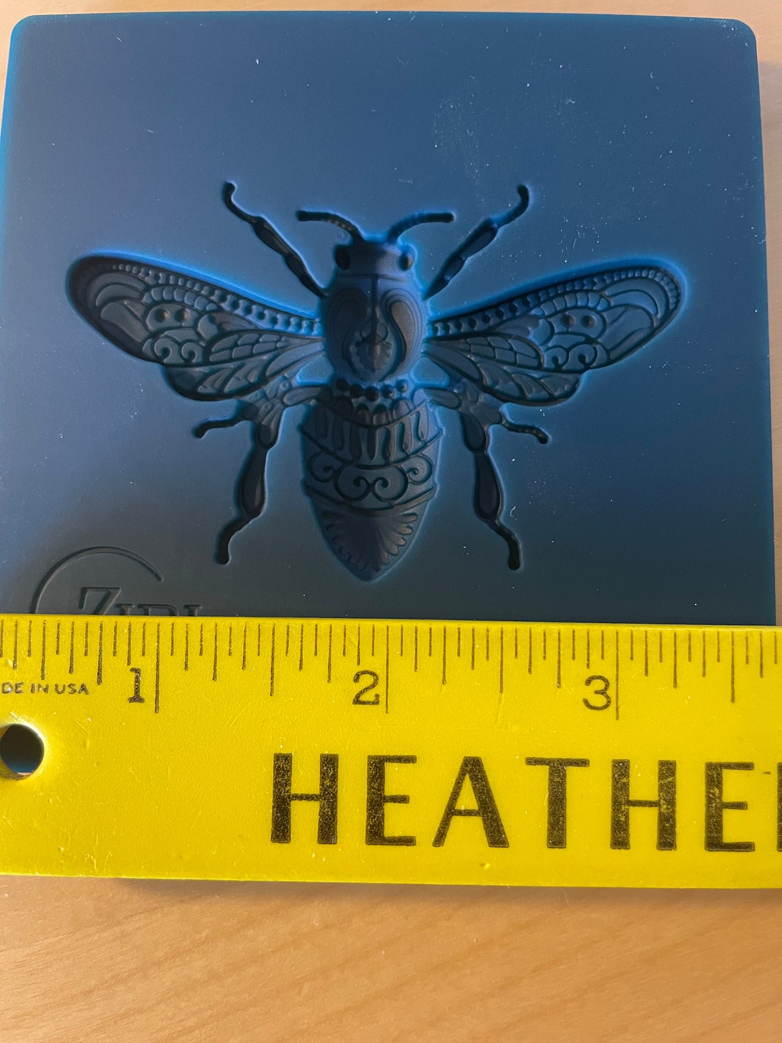 Zuri Designs BUSY BEE Limited Edition Mixed Media Art | Etsy