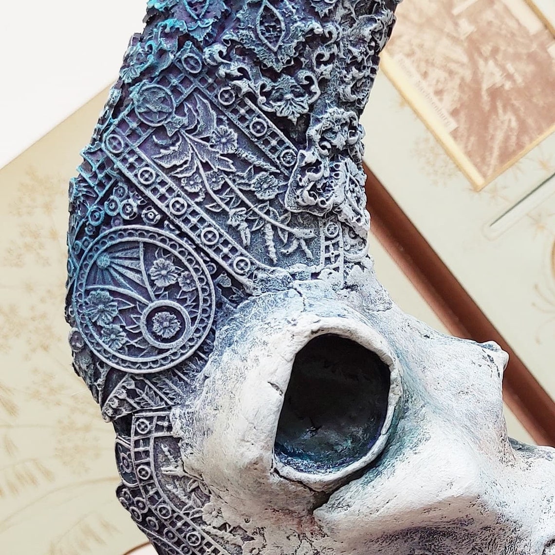 Zuri Designs Damask Highly Detailed Silicone TEXTURED STAMP | Etsy