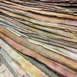 Junk Journal, Vintage Distressed Book Pages 30 Double Sided Random ...