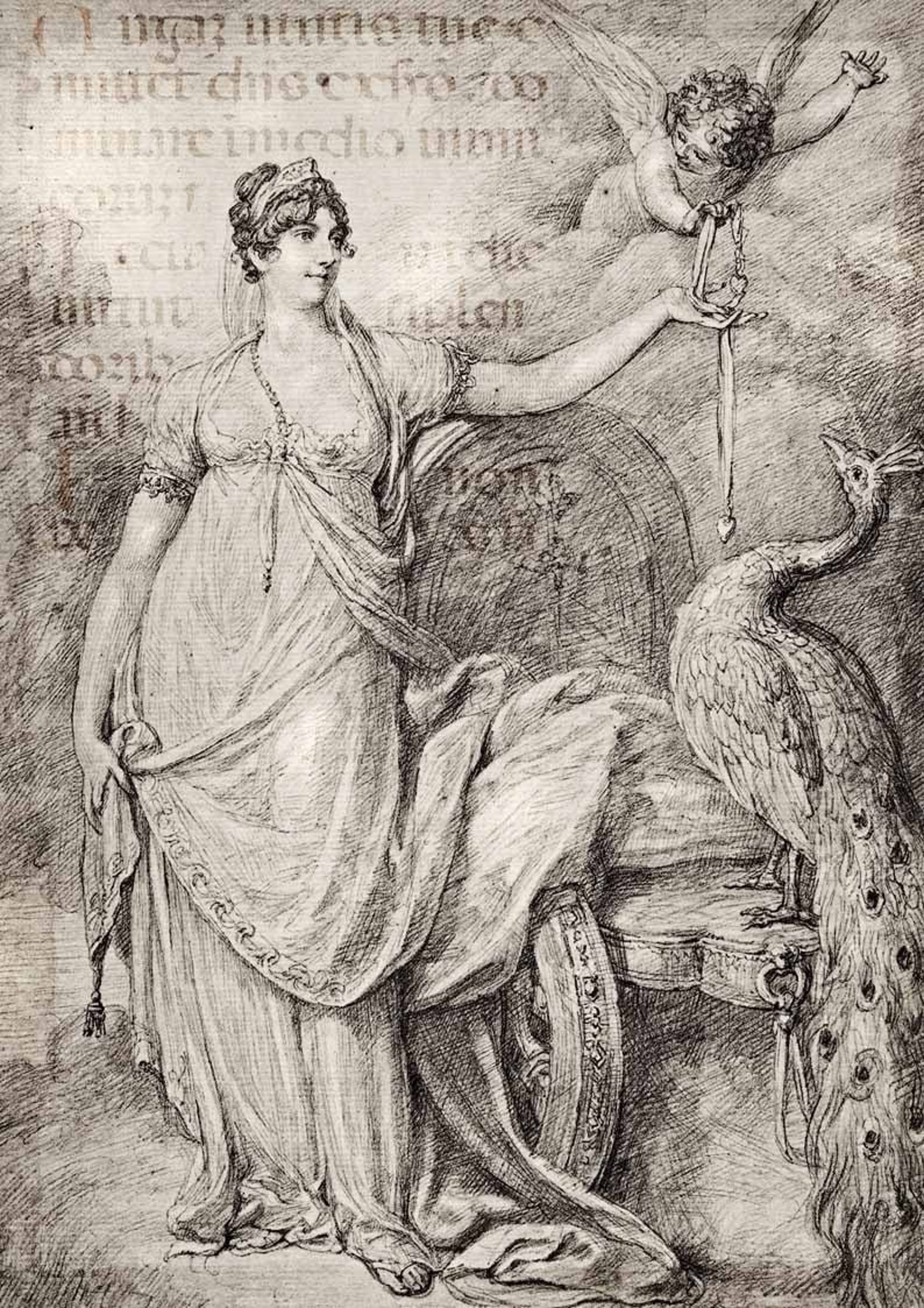 Decoupage Queen Juno and Cupid A4 Rice Paper for DIY | Etsy