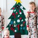 Christmas Felt Tree Wall Activity // Felt Tree for Toddlers // - Etsy