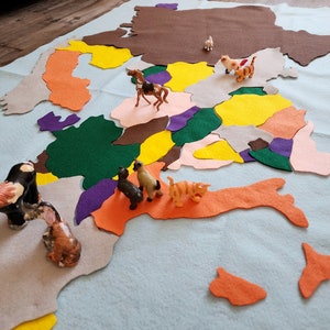 Pattern for Europe Map // SVG and PDF Files for a DIY Project - Etsy