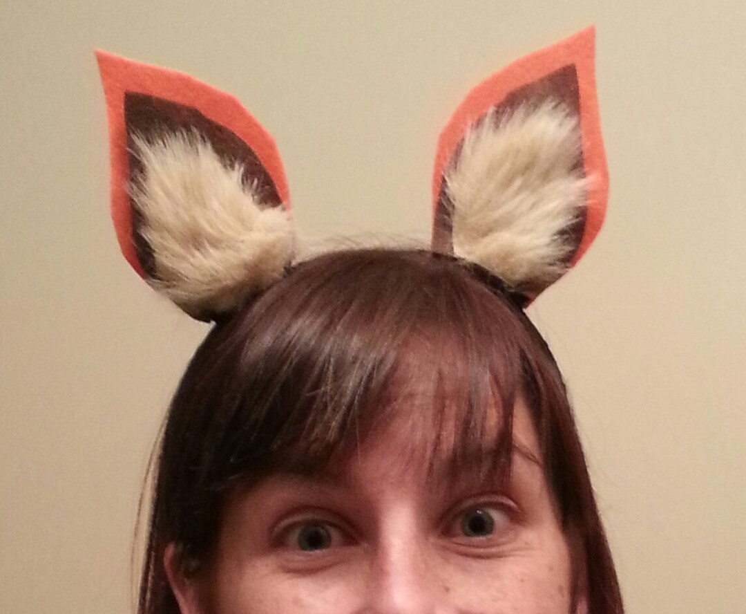 Fox Ears Headband, Women's, Kid's, Children, Men's, Fox Halloween ...