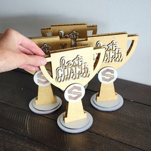 Coach Trophy Gift With Gift Card Holder // Coach Trainer Instructor ...