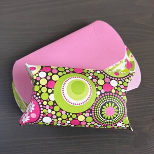 A Pop of Color / pillow boxes / favor boxes / gift boxes / set | Etsy